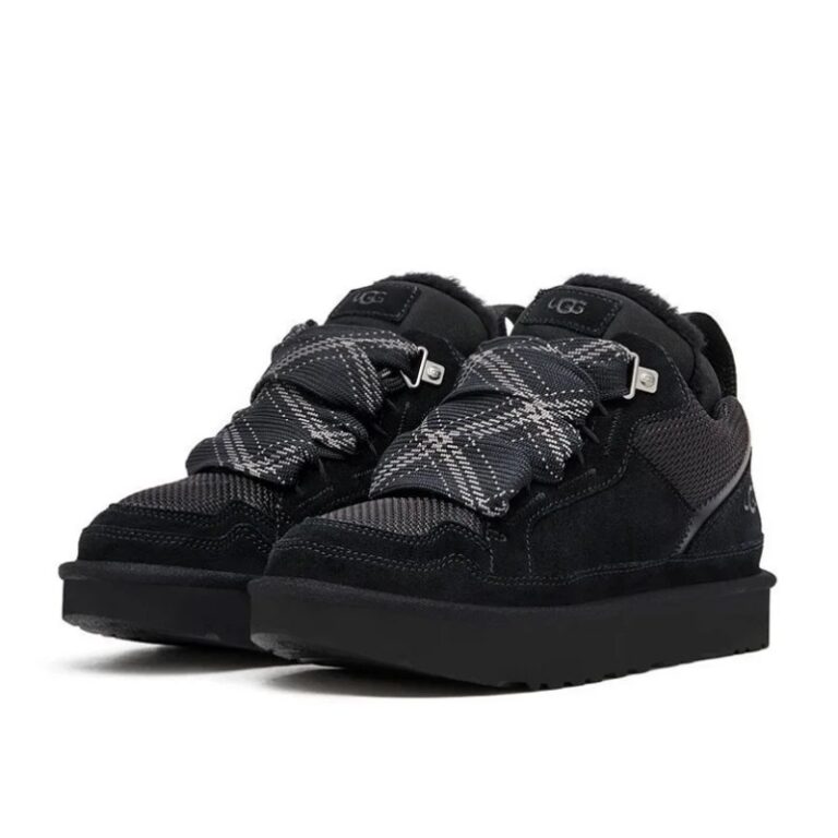 Ugg Lowmel Black-1144032-Blk - Czarny Sneakersy - Nuvigo